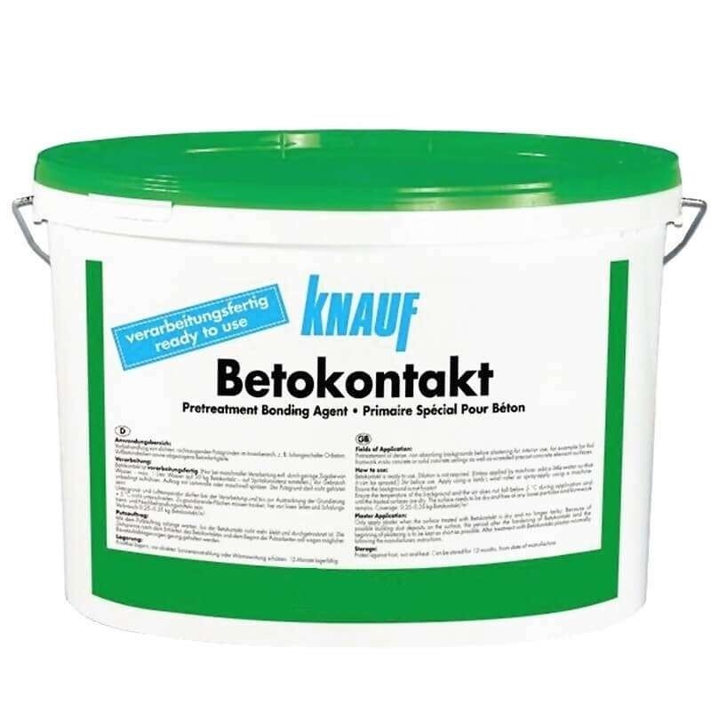 Baufox | Knauf, χαλαζιακό αστάρι Betokontakt, 5kg/δοχείο